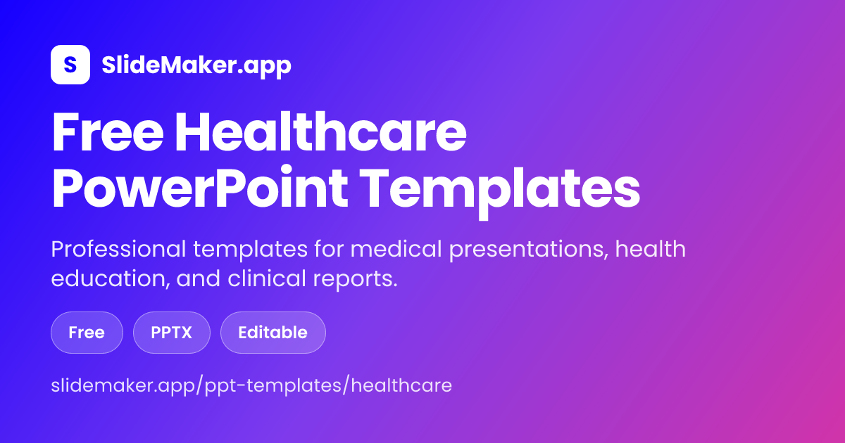 Free Healthcare PowerPoint Templates — Download Medical PPT Slides ...