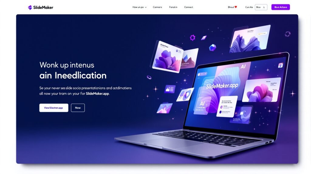 Free AI Presentation Maker - Create Slides in Seconds | SlideMaker